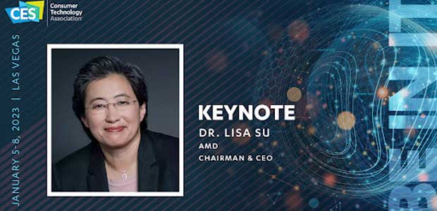 AMD's Dr. Lisa Su to Keynote Live at CES 2023 | Startups Magazine
